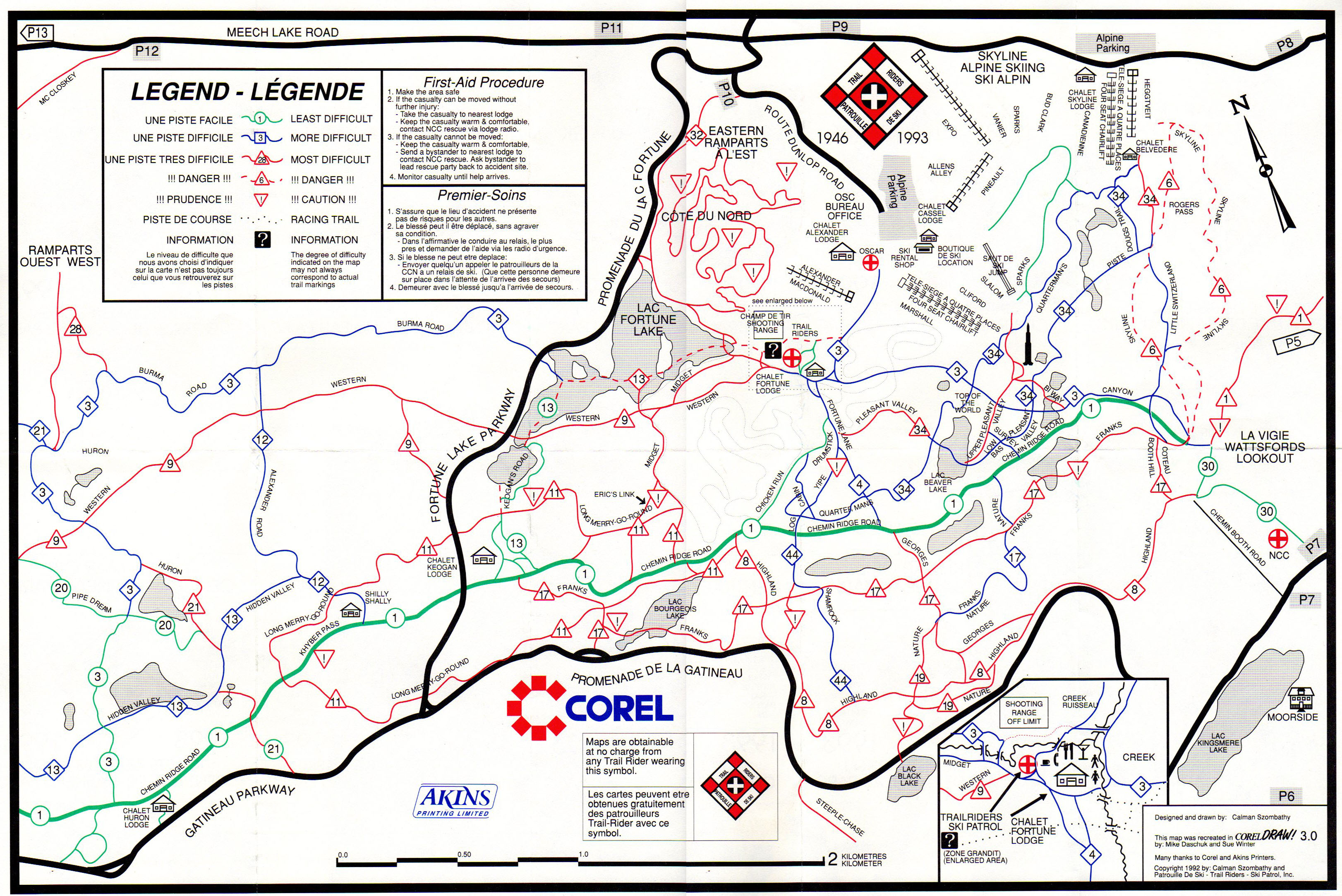 Trail Maps (1960-1990)